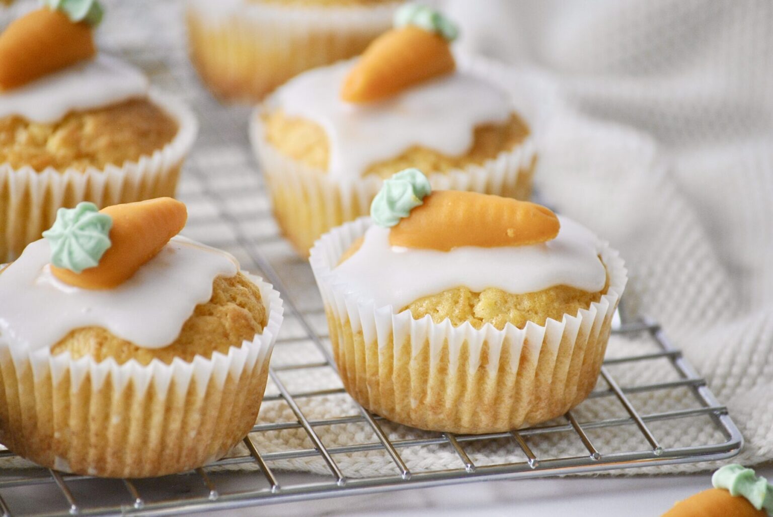 Karotten Muffins super saftig und einfach