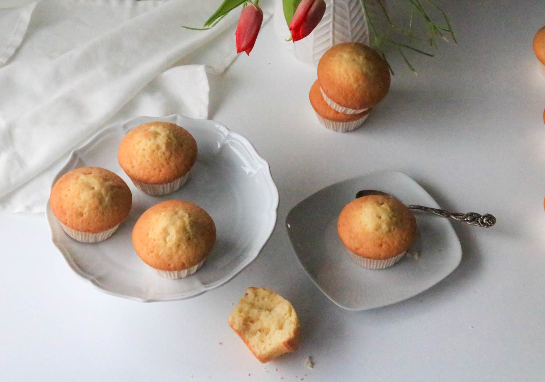 Grundrezept Muffins mit Öl - Einfach Kuchen
